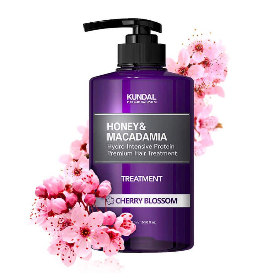 Kundal Honey Macadamia Treatment Cherry Blossom – Moonbow Cosmeticos Coreanos